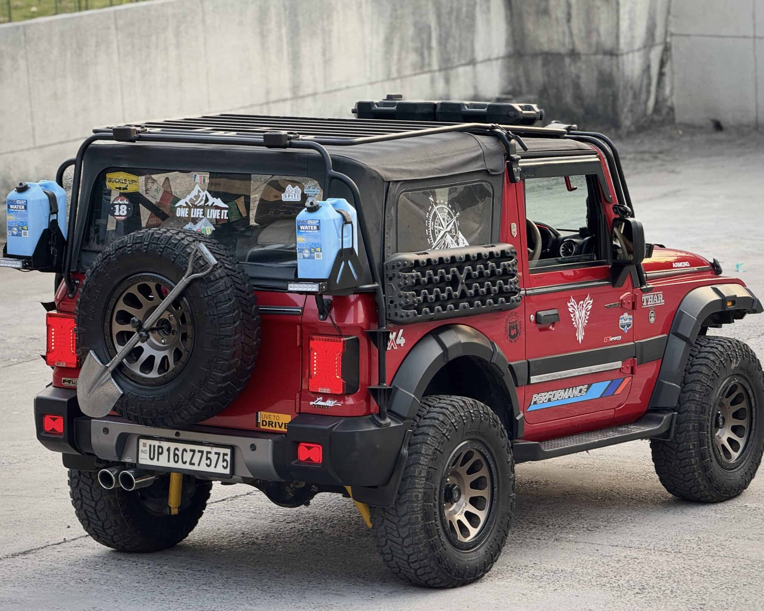 MAHINDRA THAR OVERLAND ROOFRACKS - Classic Noida