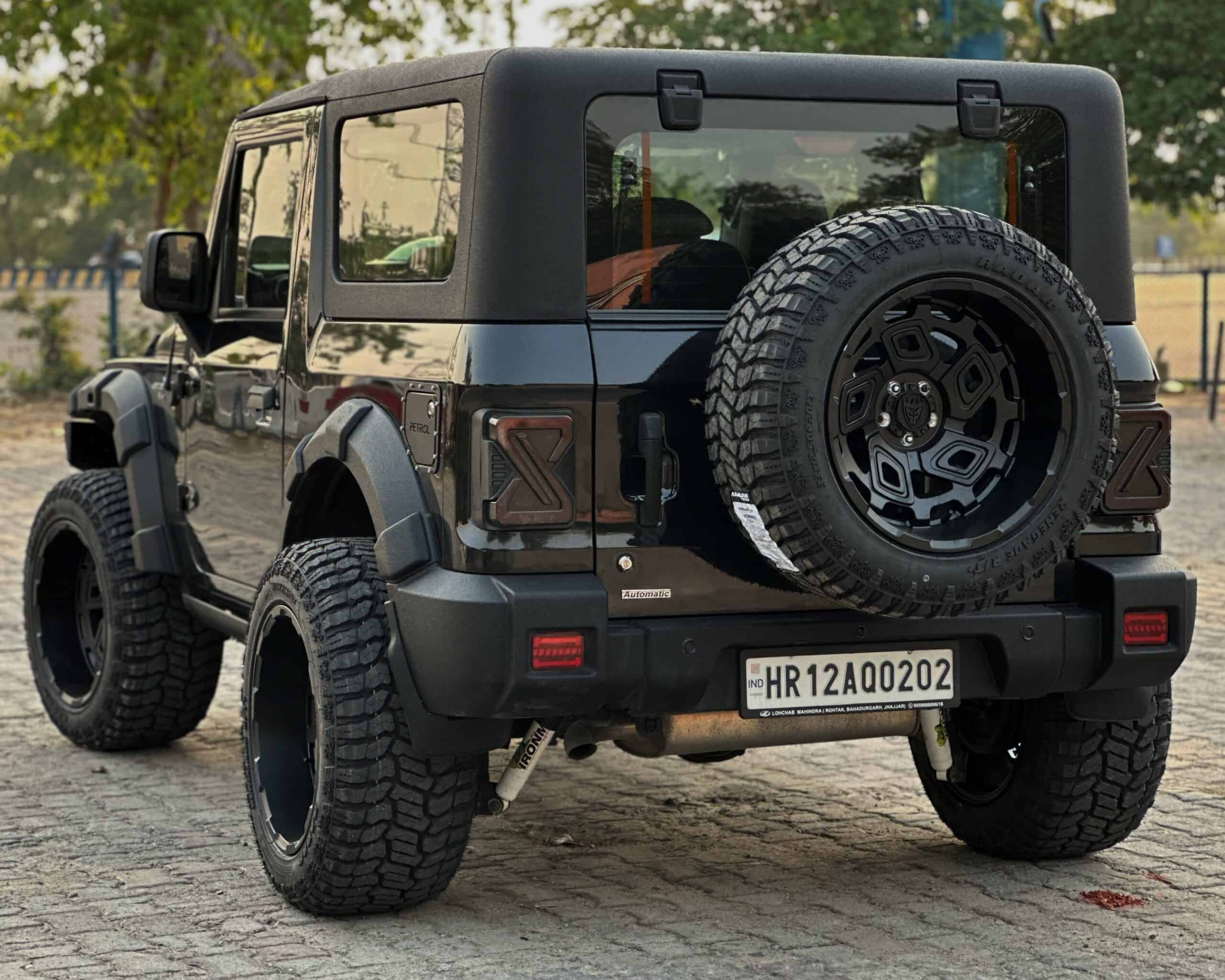 MAHINDRA THAR EXTERIOR WRAP/PAINT/COATINGS - Classic Noida