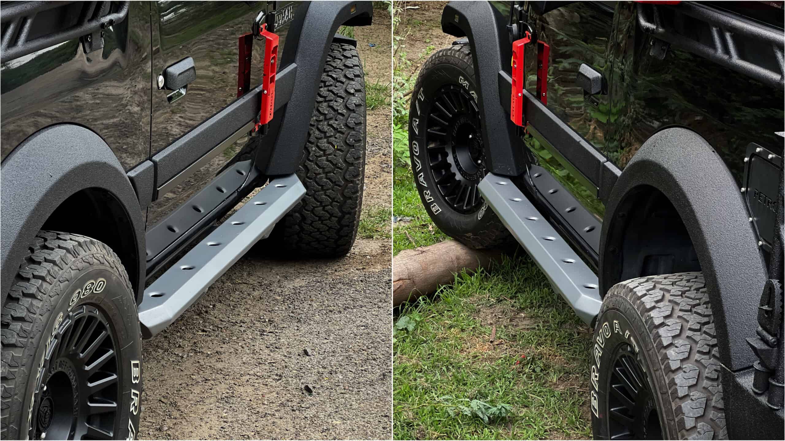 MAHINDRA THAR EXTERIOR ROCK SLIDERS - Classic Noida