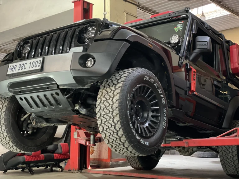MAHINDRA THAR EXTERIOR UNDERBODY PROTECTION - Classic Noida