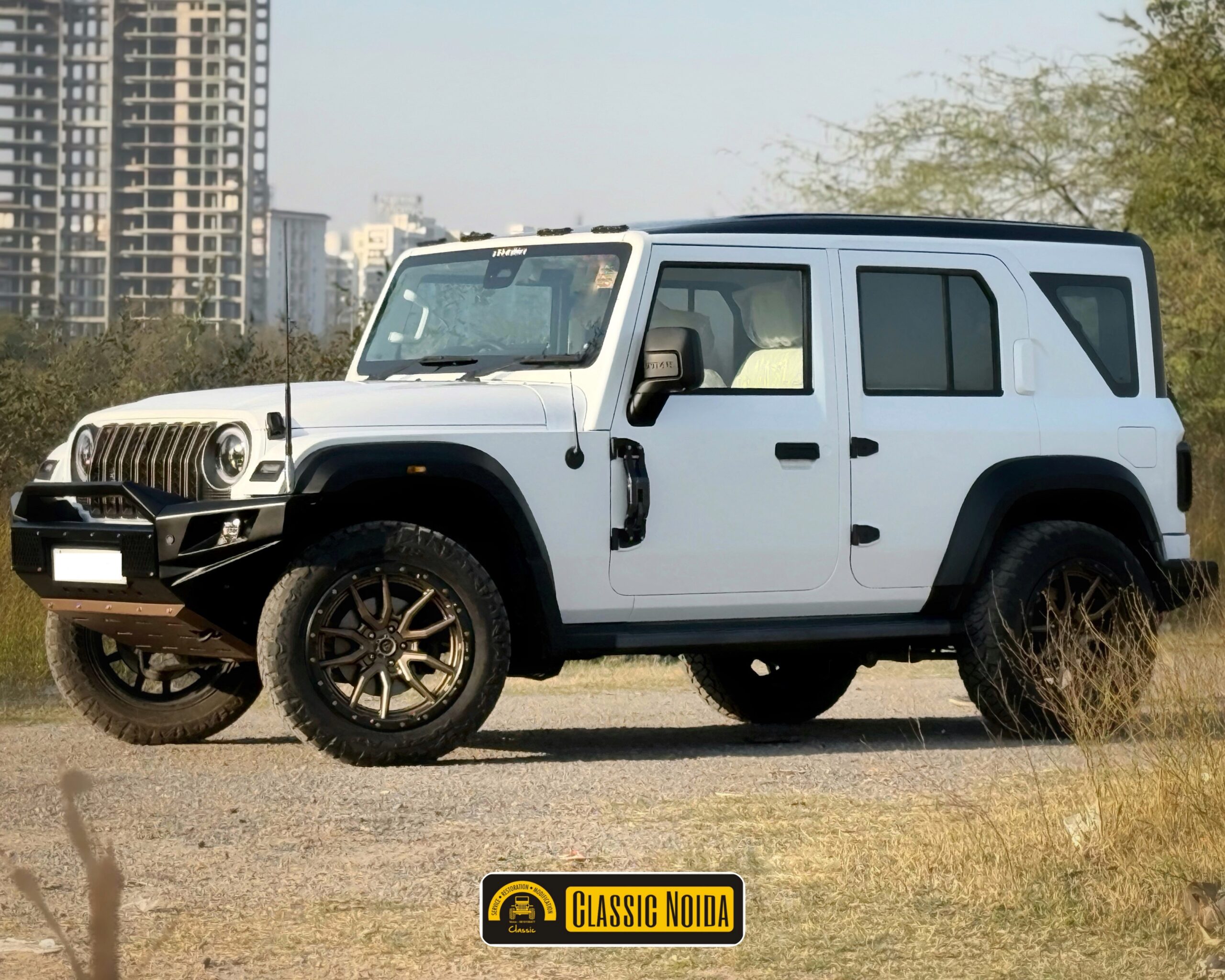 MAHINDRA THAR ROXX FRONT ADAS BUMPERS - Classic Noida