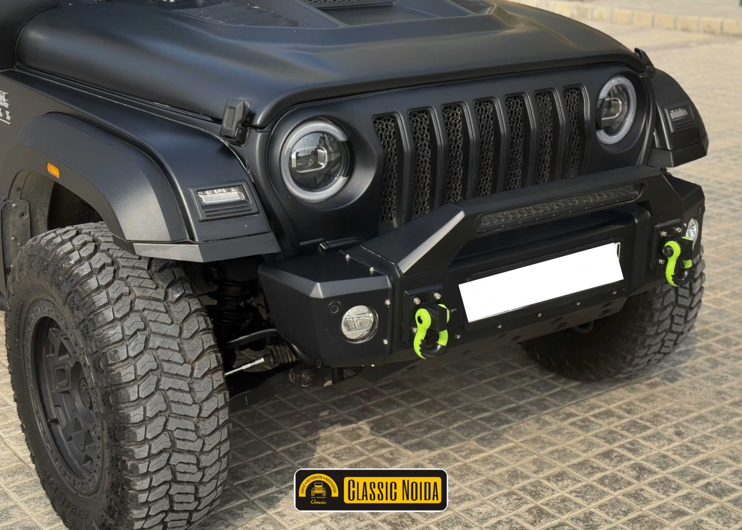 MAHINDRA THAR ROXX FRONT ADAS BUMPERS - Classic Noida