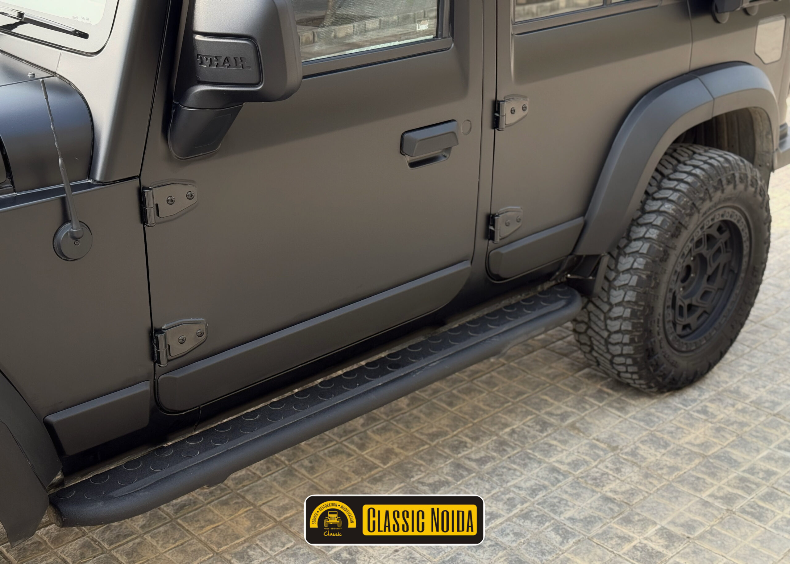 MAHINDRA THAR ROXX ROCK SLIDERS - Classic Noida